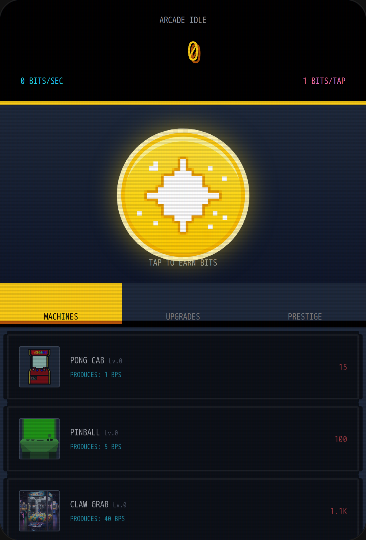 Retro Arcade Idle - Play Unblocked Online | Sekai