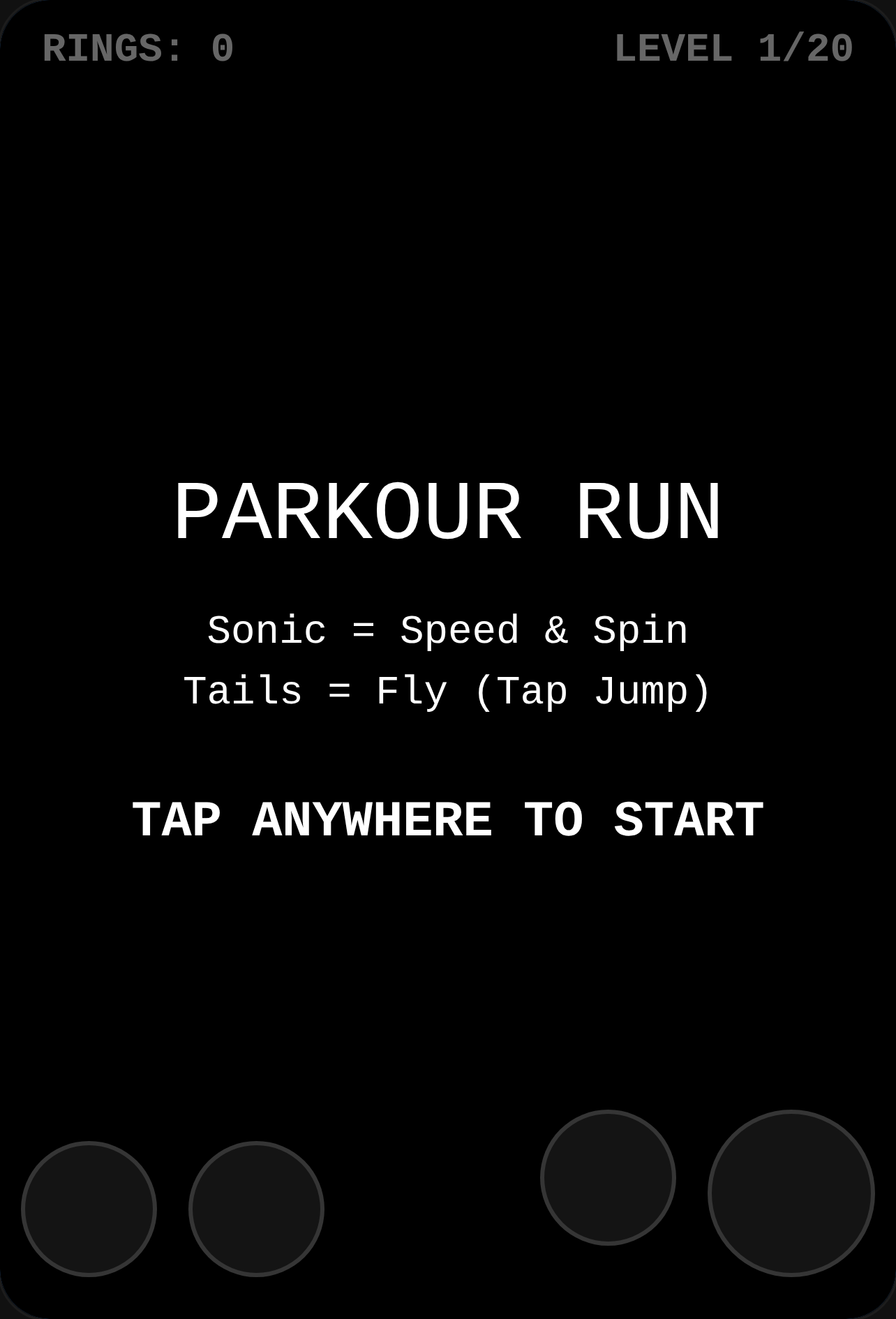 Sonic & Tails: 20-Level Parkour - Play Sonic Online | Sekai