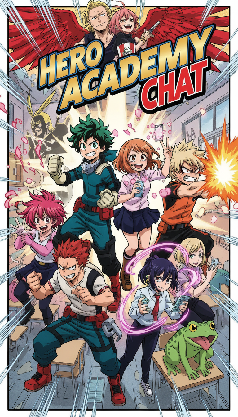 HeroChat - My Hero Academia AI Chat Simulator | Sekai