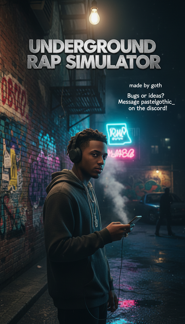 Underground Rap Sim - Play Rapper Simulator Online | Sekai