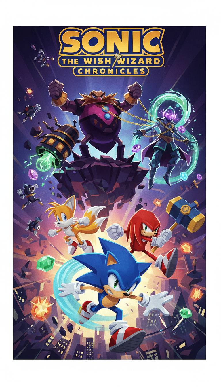 Sonic: The Wish Wizard Chronicles - Free Sonic Games | Sekai