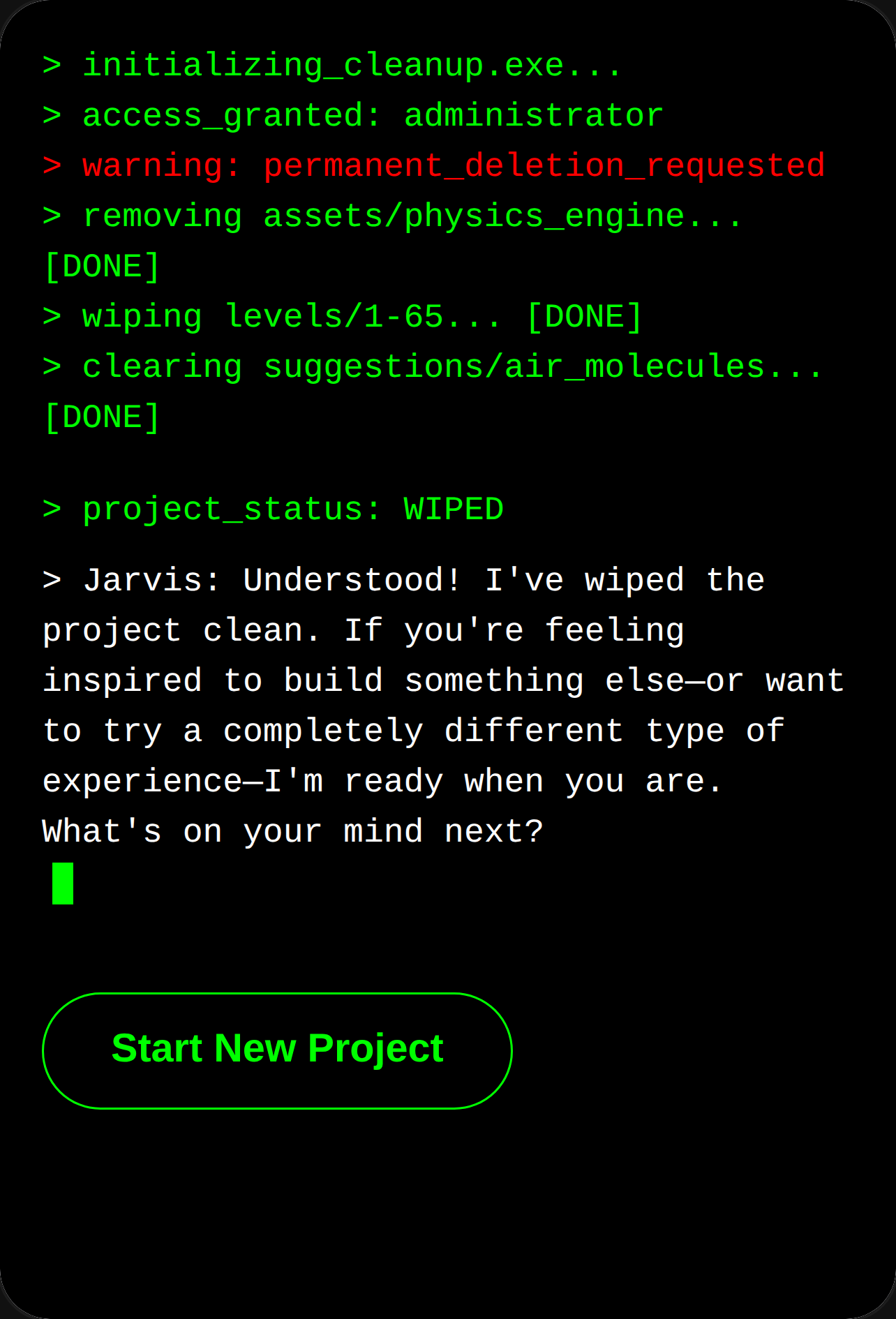 Project Wiped - Play Terminal Simulator Online | Sekai